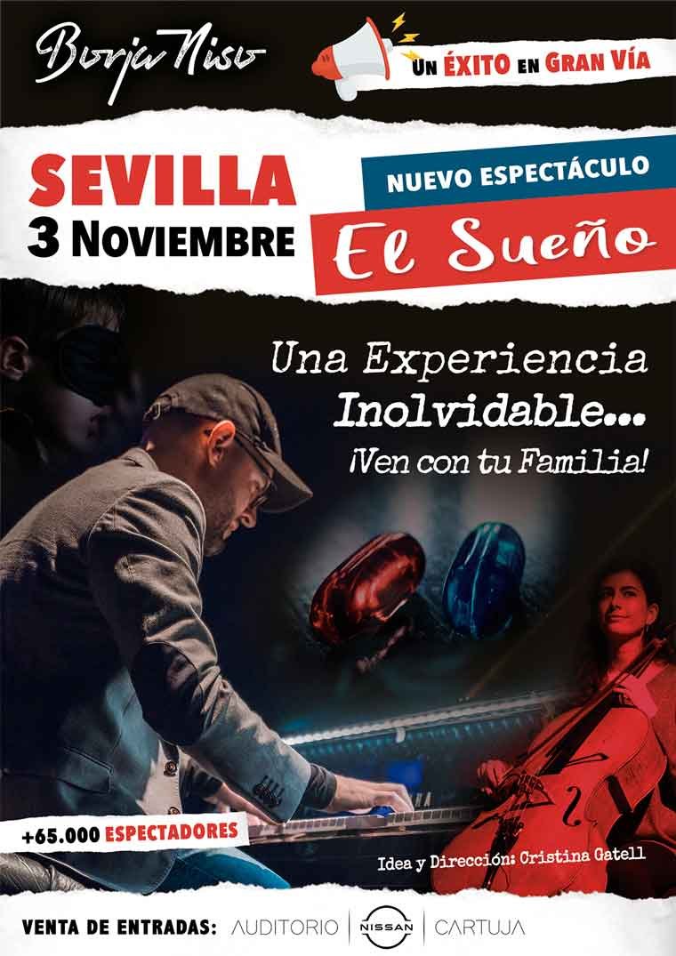 EL SUEÑO. Concierto de Borja Niso en Auditorio Cartuja de Sevilla ...