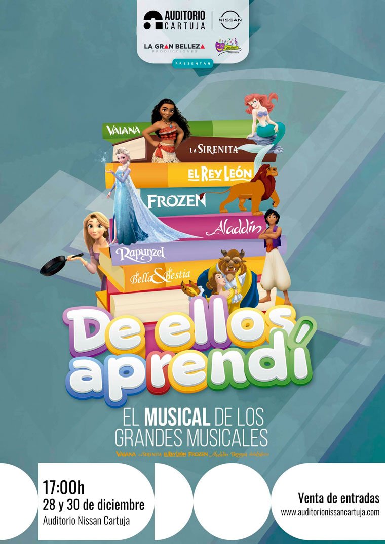 DE ELLOS APRENDÍ – EL MUSICAL DE LOS GRANDES MUSICALES por La Gran ...