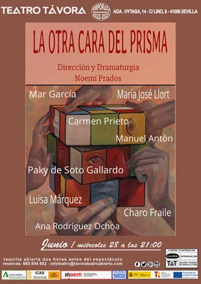 "LA OTRA CARA DEL PRISMA" por NOEMÍ PRADOS en Távora Teatro Abierto de ...