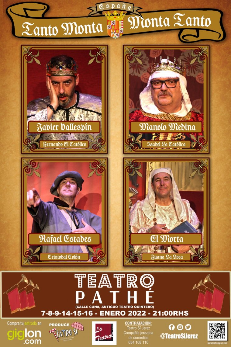 Tanto Monta Monta Tanto Obras De Teatro EscenaenSevilla es Tanto Monta Monta Tanto Obras De Teatro EscenaenSevilla es